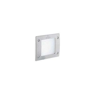 Luminosa Leti LED 1 Light Square Outdoor Recessed Light White IP66