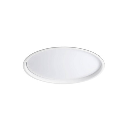Luminosa Luan LED Recessed Ceiling Light White IP44 | DIY at B&Q
