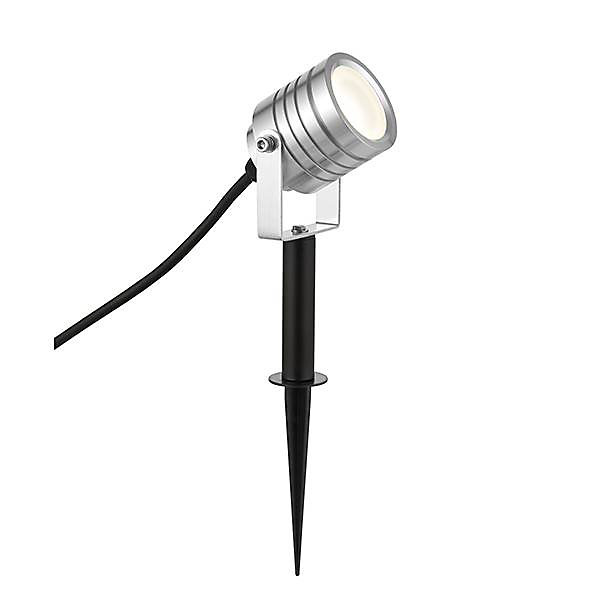 Luminosa Luminatra Integrated LED 1 Light Outdoor Spike Light Silver ... Luminosa Luminatra Integrated LED 1 Light Outdoor Spike Light Silver ...