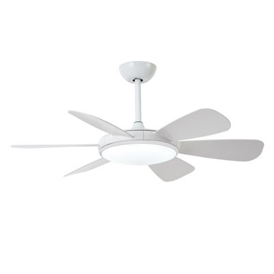 Luminosa Mode 6 Blade DC LED Ceiling Fan 24W CCT White