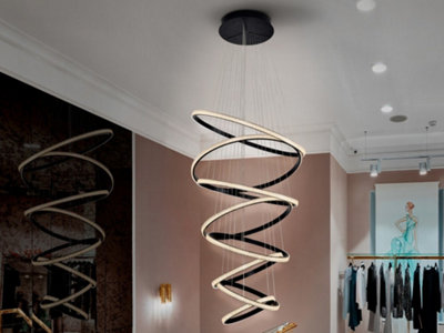 Swirl Led Ceiling Lights | Shelly Lighting