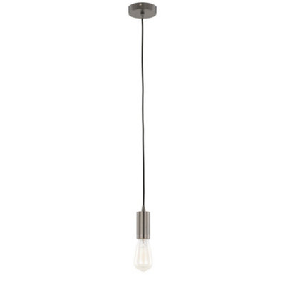 Luminosa Modern Hanging Pendant Lamp Holders Black 1 Light , E27