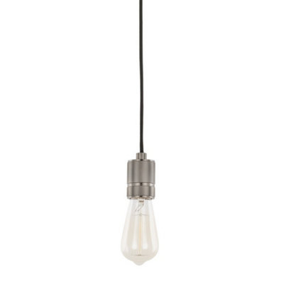 Luminosa Modern Hanging Pendant Lamp Holders Black 1 Light , E27