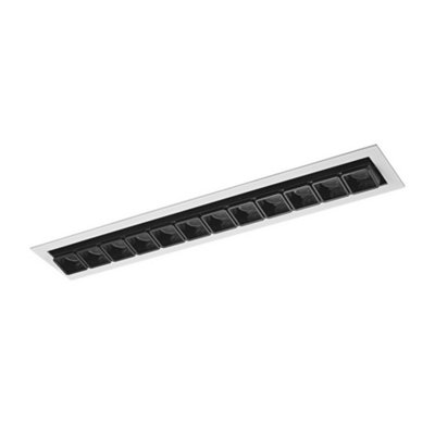 Luminosa Modern Technical LED Recessed Ceiling White, Black, warm White ...