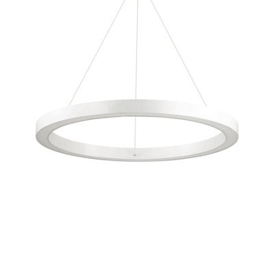 Luminosa Oracle Integrated LED Large Ceiling Pendant White 3000K