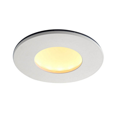Luminosa Orbitalpro 4CCT 9W Recessed Downlight Matt White Paint IP65 ...