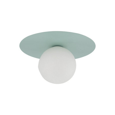 Luminosa Pixi Globe Ceiling Light Mint 1xG9