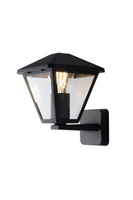 Luminosa PRISMA Outdoor Wall Lanterns Anthracite, IP44 19.1x21.8x16cm