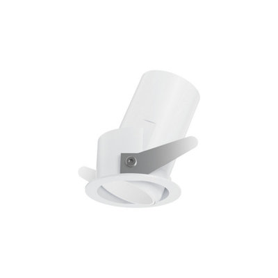 Buy Luminosa Quark 5.85cm LED Recessed Downlight White 3000K at B&Q