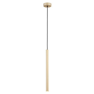 Luminosa Rio Slim Pendant Ceiling Light Gold 719lm 3000K
