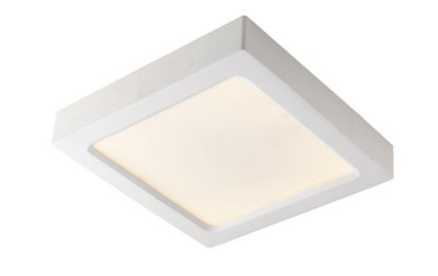 Luminosa Rock Integrated LED Paintable Plaster Surface Mounted Ceiling ...