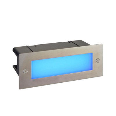 Luminosa Seina LED Outdoor Recessed Bricklight Marine Grade Brushed ...