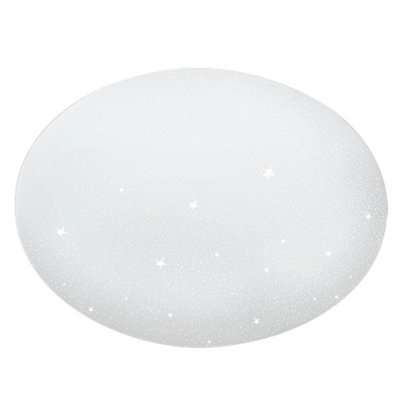 Luminosa Sever Dimmable LED Flush Light 42W 3CCT Star Effect