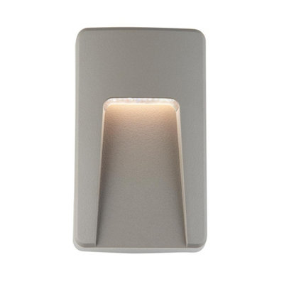 Luminosa Severus CCT LED Outdoor Surface Mounted Wall Guide Light Grey ...