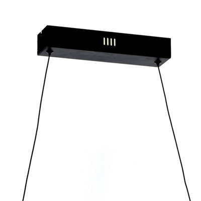 LUMINOSA SIGN INTEGRATED LED PENDANT CEILING LIGHT GOLD