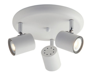 Luminosa SPOT 3 Light Spotlight Clusters White 23.5x12cm