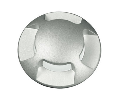 Luminosa STEP 24V LED Recessed Floor & Decking Nickel - 4 Direction ...