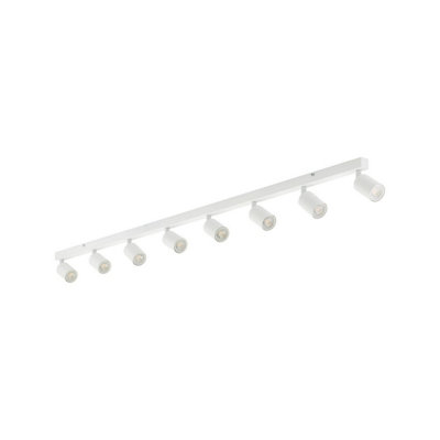 Luminosa Top Ceiling Spotlight Bar White 8xGU10