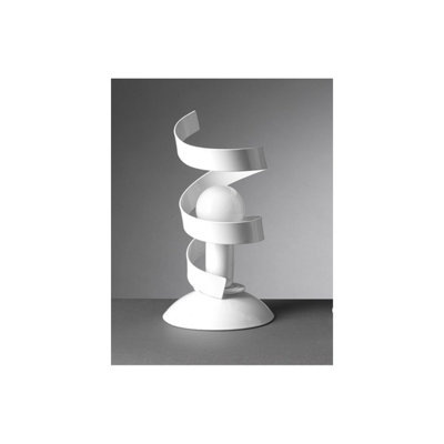 Luminosa Zoe Ribbon Table Lamp, White | DIY at B&Q