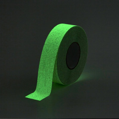 Luminous Glow in the Dark Anti Slip Tape Roll 50mm x 18.3m