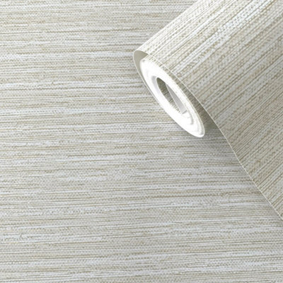 Lustre Collection Smooth Sheen Weave Wallpaper Roll