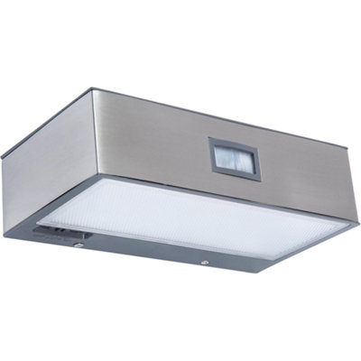 Lutec Solar LED Brick Light - 2W 4000K 150lm IP44 Motion Sensor Outdoor ...