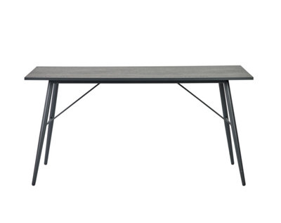 Lux Rectangle Dining Table - Black