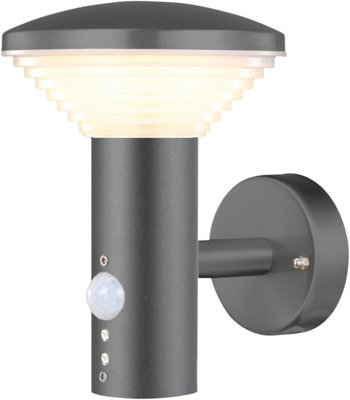 Luxform 230v Bitburg Wall Light With Pir Sensor