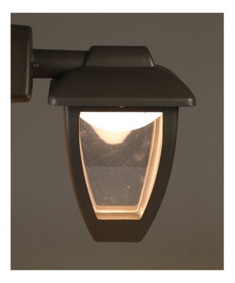 Luxform 230v Luxembourg Wall Light Dn Anthracite | DIY at B&Q