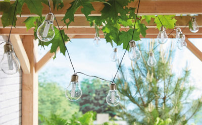 Luxform Solar Corfu Stringlights 15 Bulbs