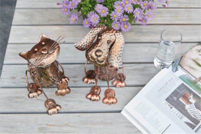 Luxform Solar Metal Dog Led Light