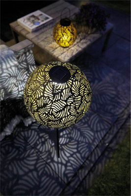 Luxform Solar Samba Tripod Led Light Black/Copper