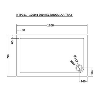 Luxor 2 Sided Walk In Wet Room Fluted Shower Enclosure with 1200 x ...
