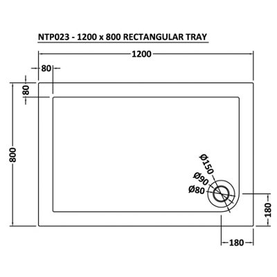 Luxor 3 Sided Walk In Wet Room Fluted Shower Enclosure with 1200 x ...
