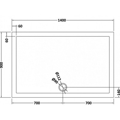 Luxor 3 Sided Walk In Wet Room Fluted Shower Enclosure with 1400 x ...