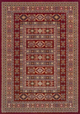 Luxurious Persian Floral Easy to Clean Brown Traditional Wool Rug for ...