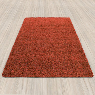 Luxurious Shaggy Rugs Soft Extra Thick Area Rugs Heavy 5cm Dense Pile for Living Room Bedroom ...