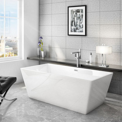 Luxury 1700mm Modern Double Ended Bath