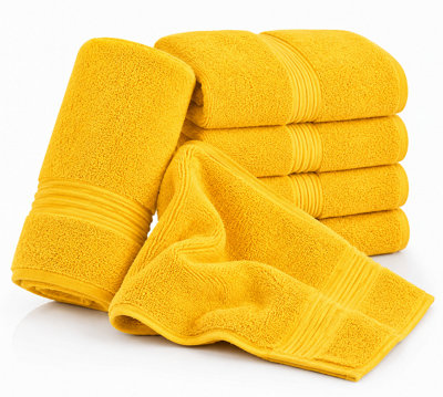 Luxury Face Cloth 30x30cm - 500GSM 100% Egyptian Ring Spun Cotton ...