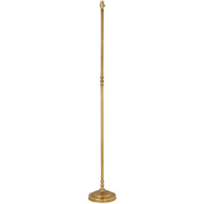 Luxury Georgian Floor Lamp Solid Brass Free Standing Feature BASE ...