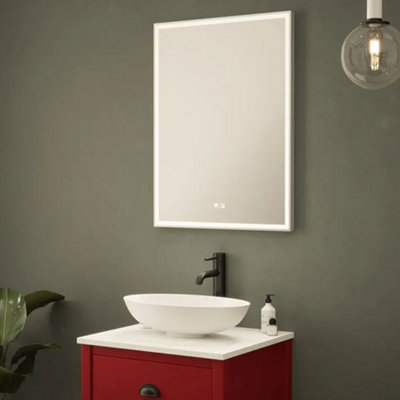 Luxury Illuminated LED Mirror Touch Sensor Dimmable