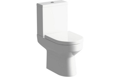Luxury Modern Bathroom Suite with 1700mm Bath, Front Panel, Close ...