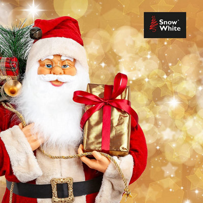 Luxury Red Father Christmas Figure 110cm