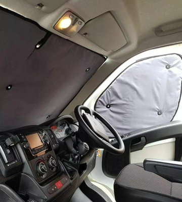 Luxury Thermal Blinds Internal Window Cover Fits Mercedes Sprinter 2006 ...