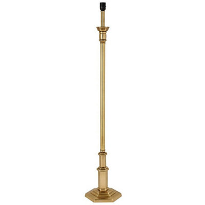 Luxury Traditional Floor Lamp Solid Brass Free Standing BASE ONLY ...