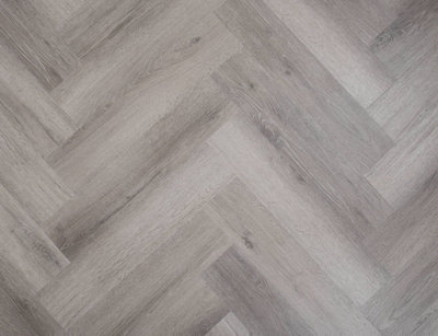 LVT Luxury Vinyl Tile Herringbone Flooring Waterproof Click Fit Wood ...