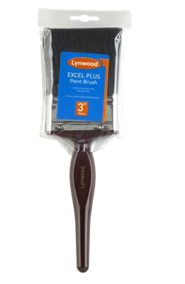 LYNWOOD EXCEL PLUS PAINT BRUSHES 3"