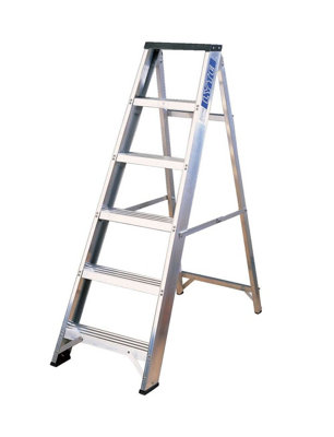 Lyte Industrial Swingback Stepladder: High-Efficiency, Safety ...