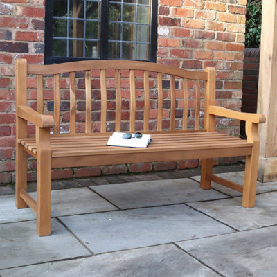 LYTHAM Three Seater Acacia Bench