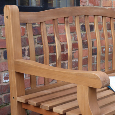 LYTHAM Three Seater Acacia Bench